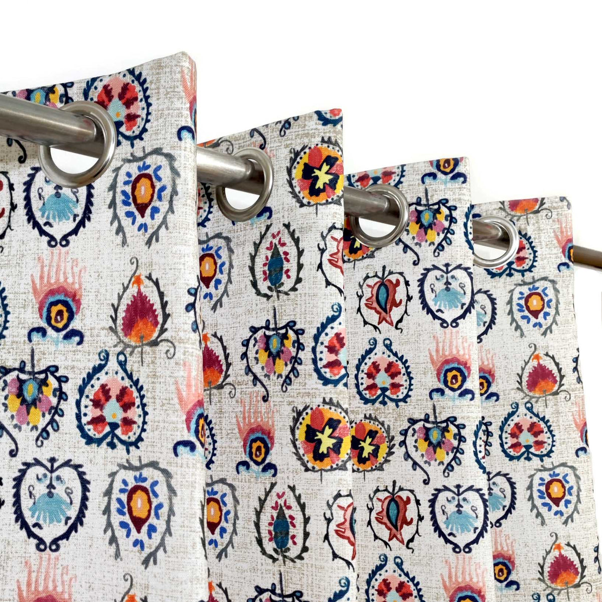 Digital Printed Indus Motif Curtain – Darodeewar