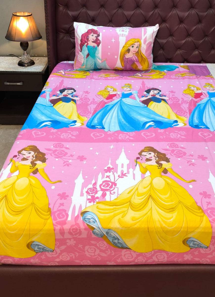 Girls favourite character Bed Sheet – Darodeewar