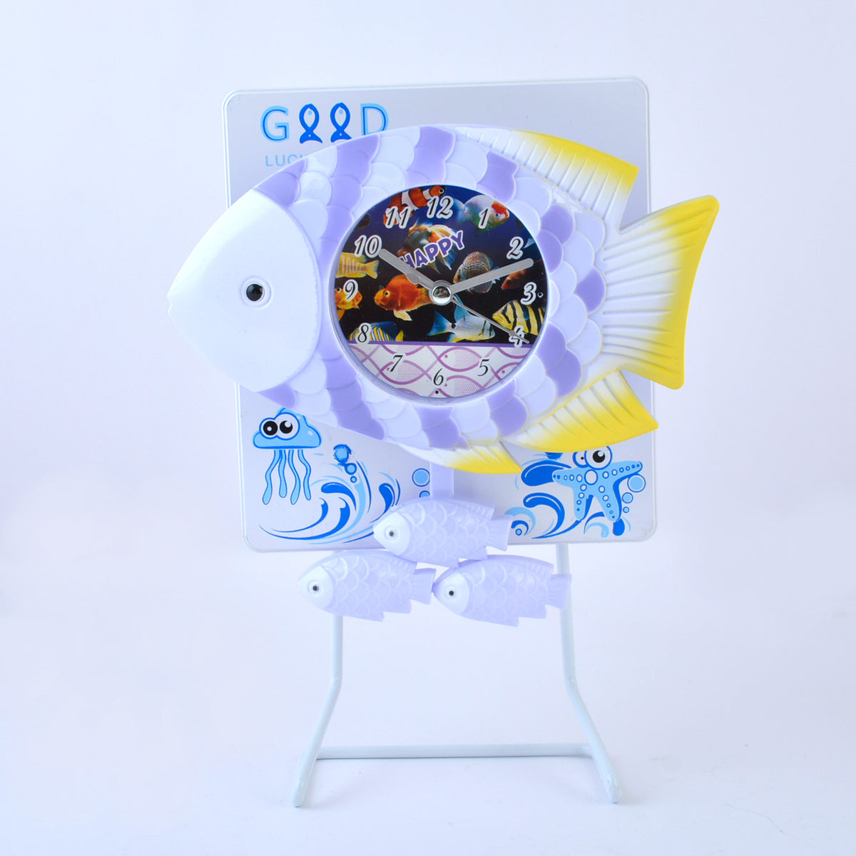 Fish Table Clock With Stand – Darodeewar