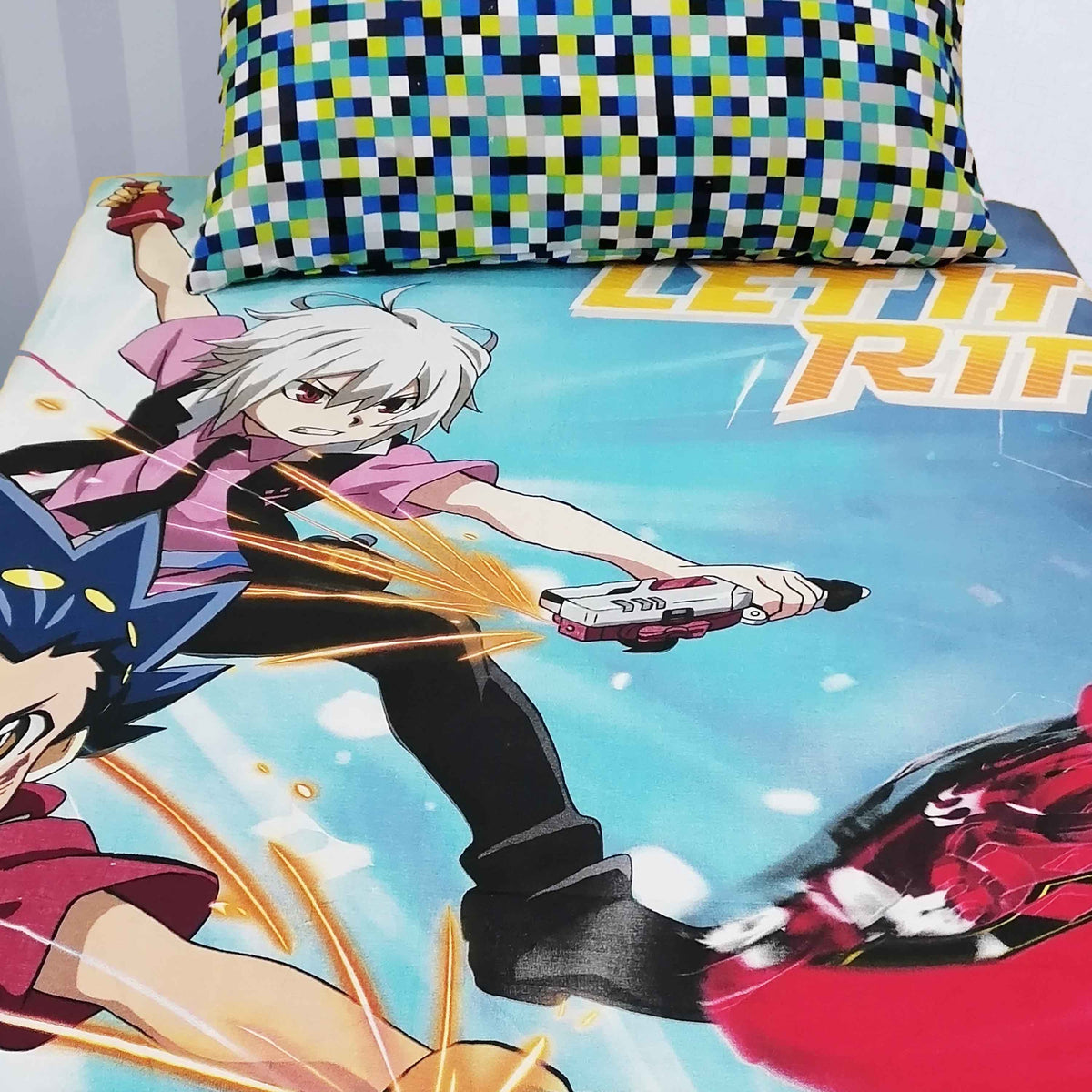 Beyblade Burst Kids Bed Sheet – Darodeewar