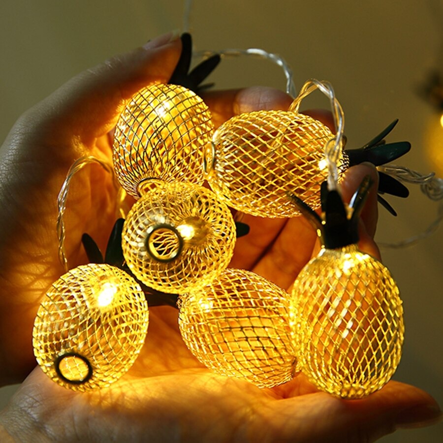 Sparkling Pineapple String Lights – Darodeewar